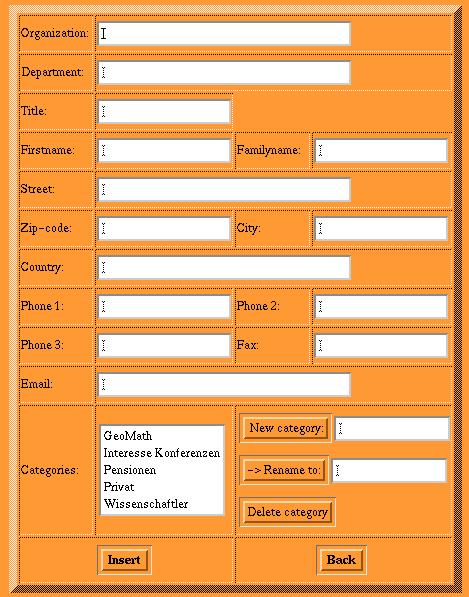 AMS - Address Management System